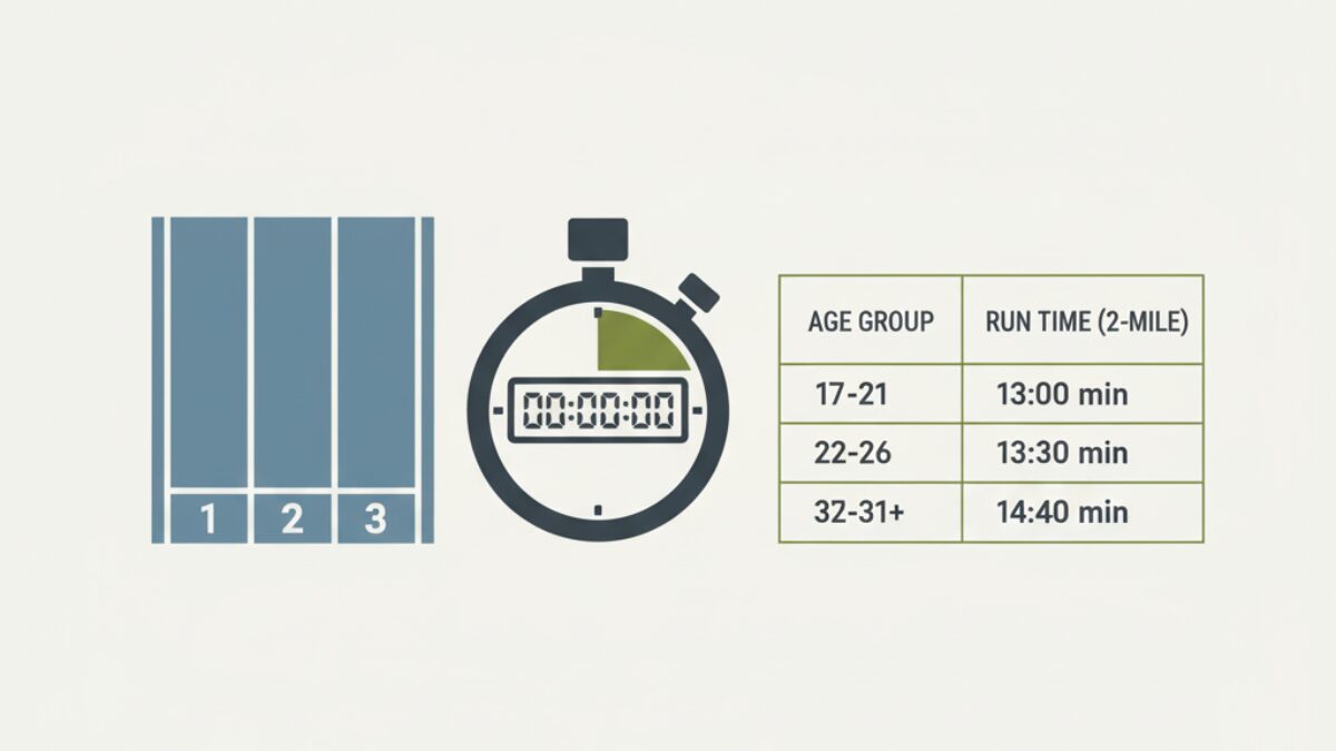 Army Two-Mile Run Standards, Scores & Training Guide