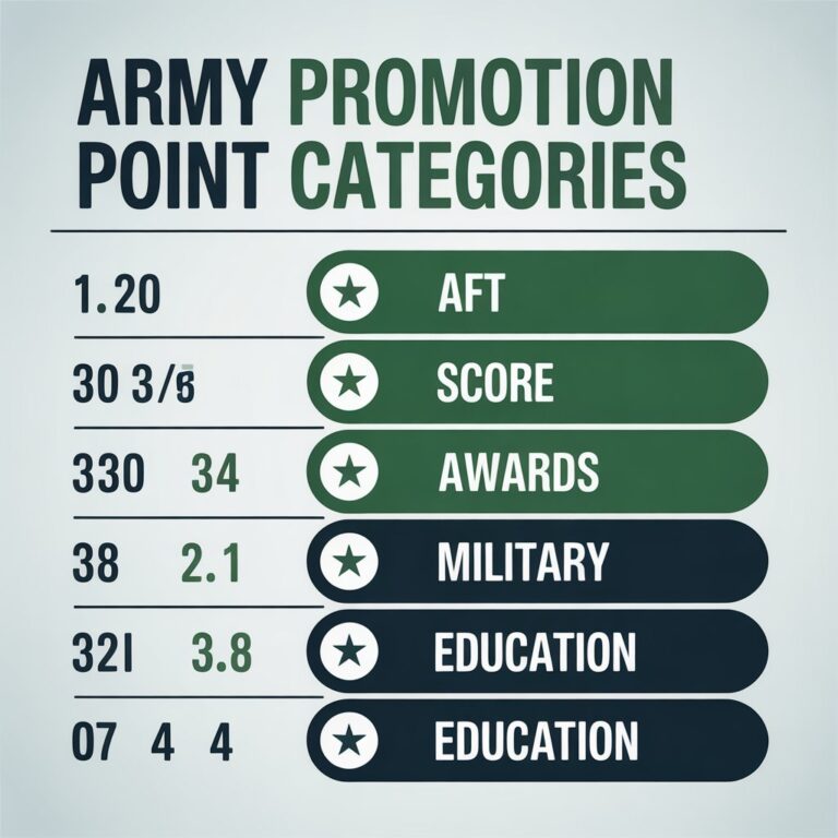 How AFT Scores Affect Army Promotion Points in 2026